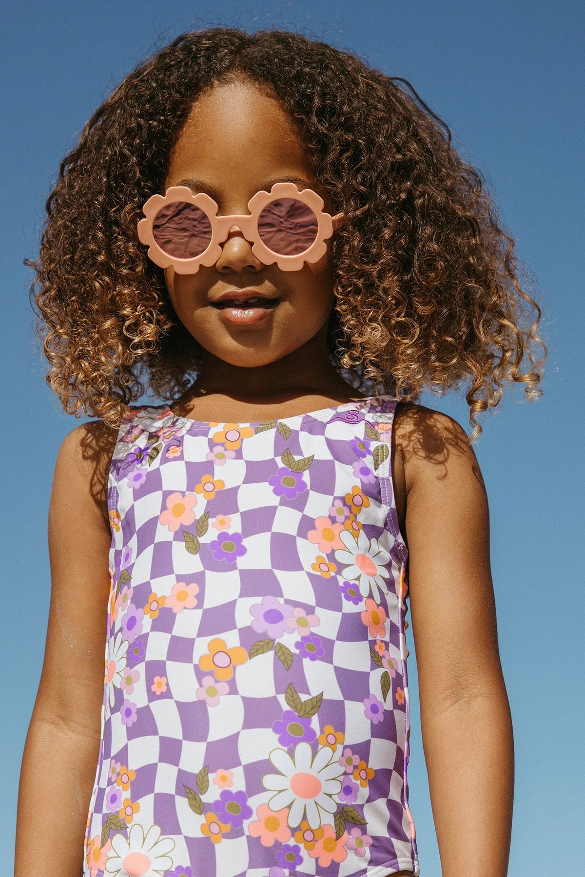 Sunny Days Checks / Swimsuit / Daisy – SEAESTA SURF